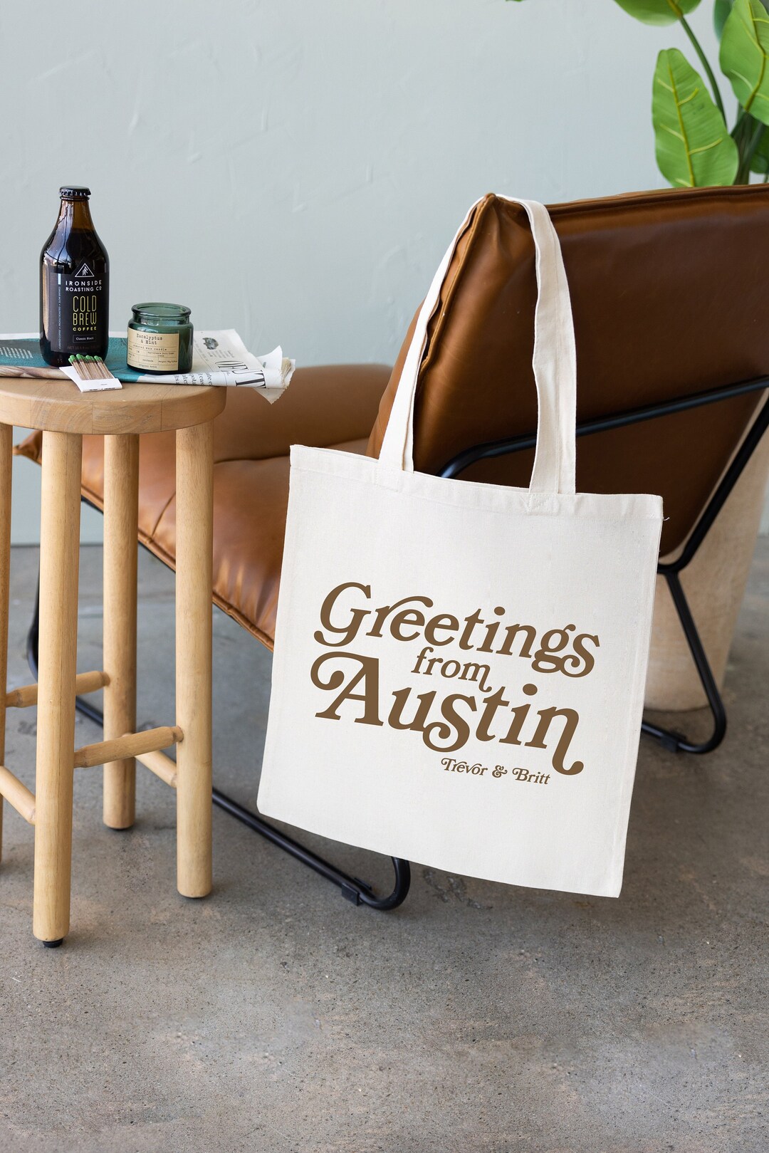 Austin Wedding Tote - Custom Tote Bag - Wedding Favor - Austin ...