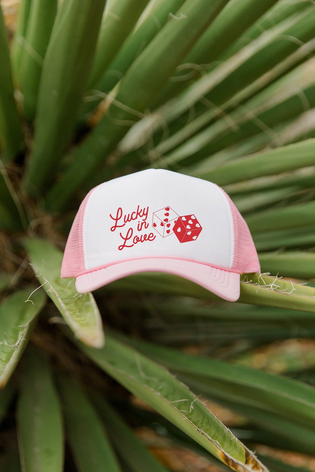 Lucky in Love Trucker Hat - Custom Trucker Hat - Bachelorette Hat ...