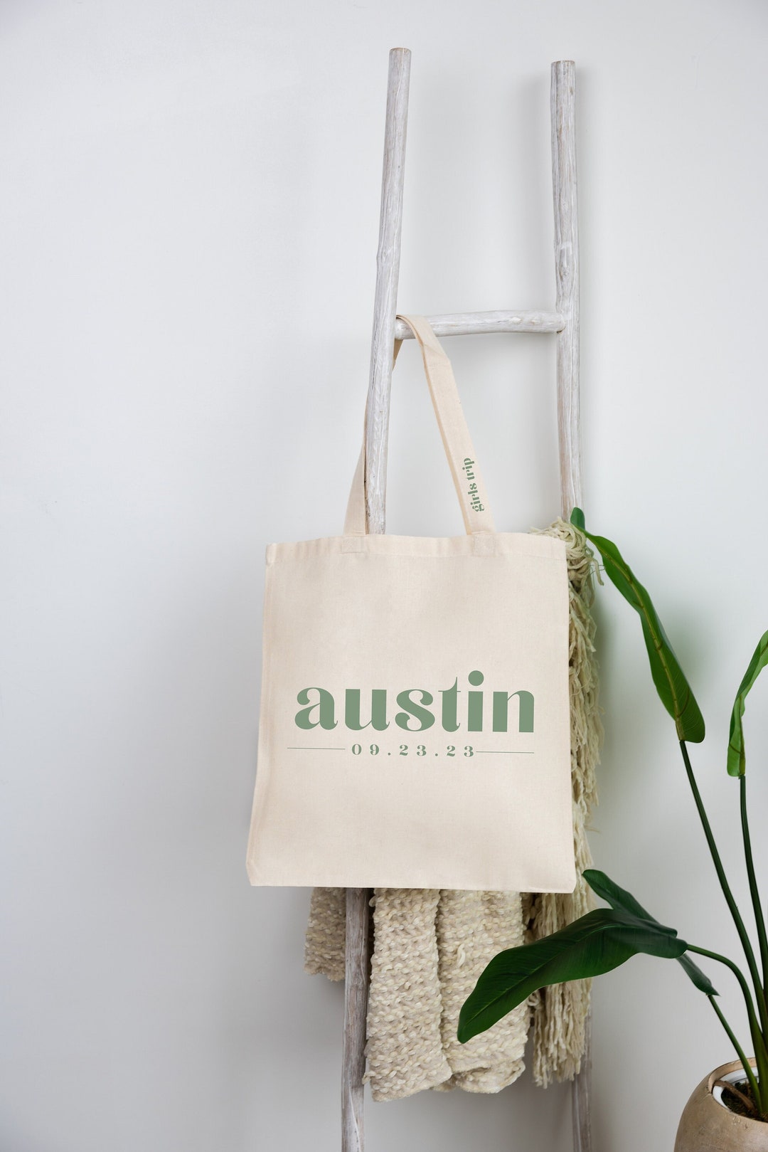 Austin Tote Bag - Wedding Welcome Bag - Bachelorette Party Tote ...