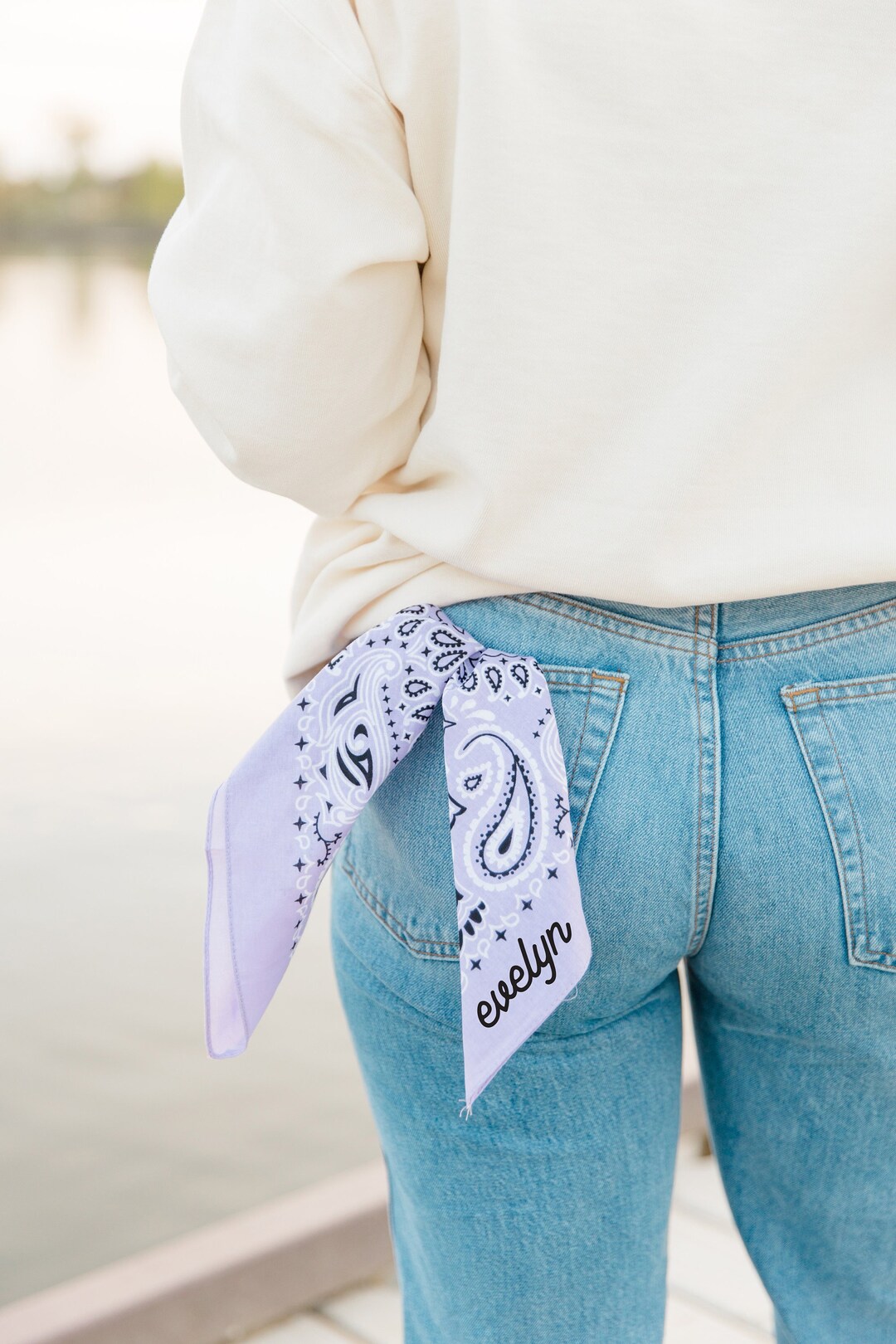 Custom Bandana - Custom Handkerchief - Bachelorette Gift - Western Bach ...