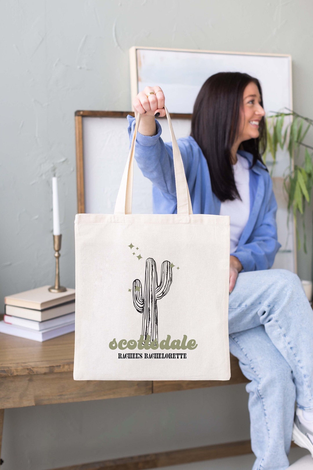 Welcome Tote Bag - Destination Wedding Welcome Totes - Cactus Welcome ...