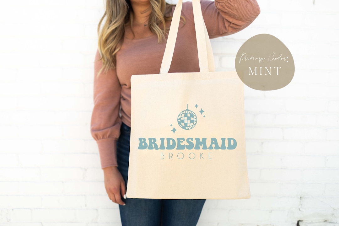Custom Bachelorette Totes - Disco Bachelorette - Bachelorette Welcome ...