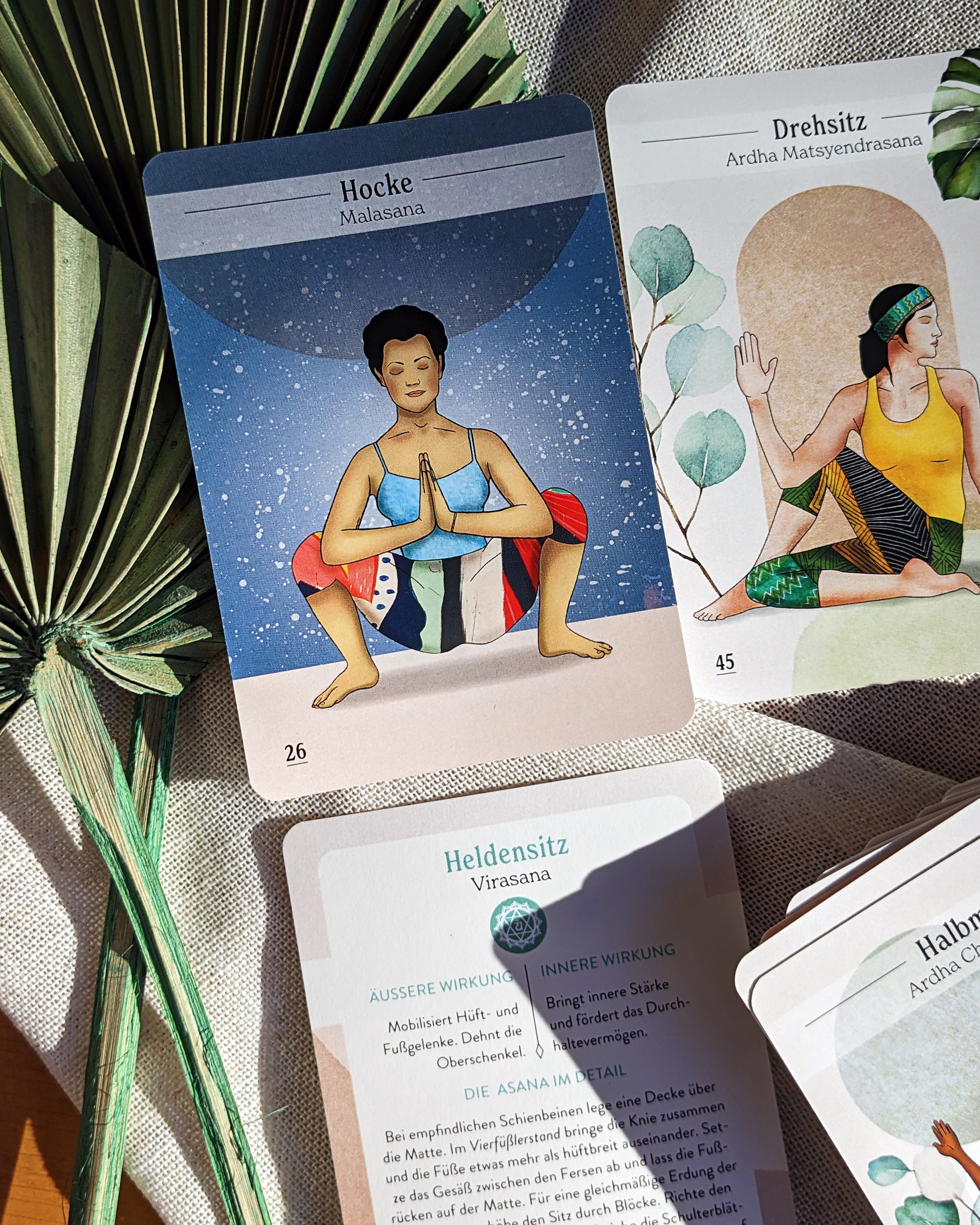 YOGA ASANA KARTEN Kartenset für Anfänger und Yogalehrer - Etsy.de