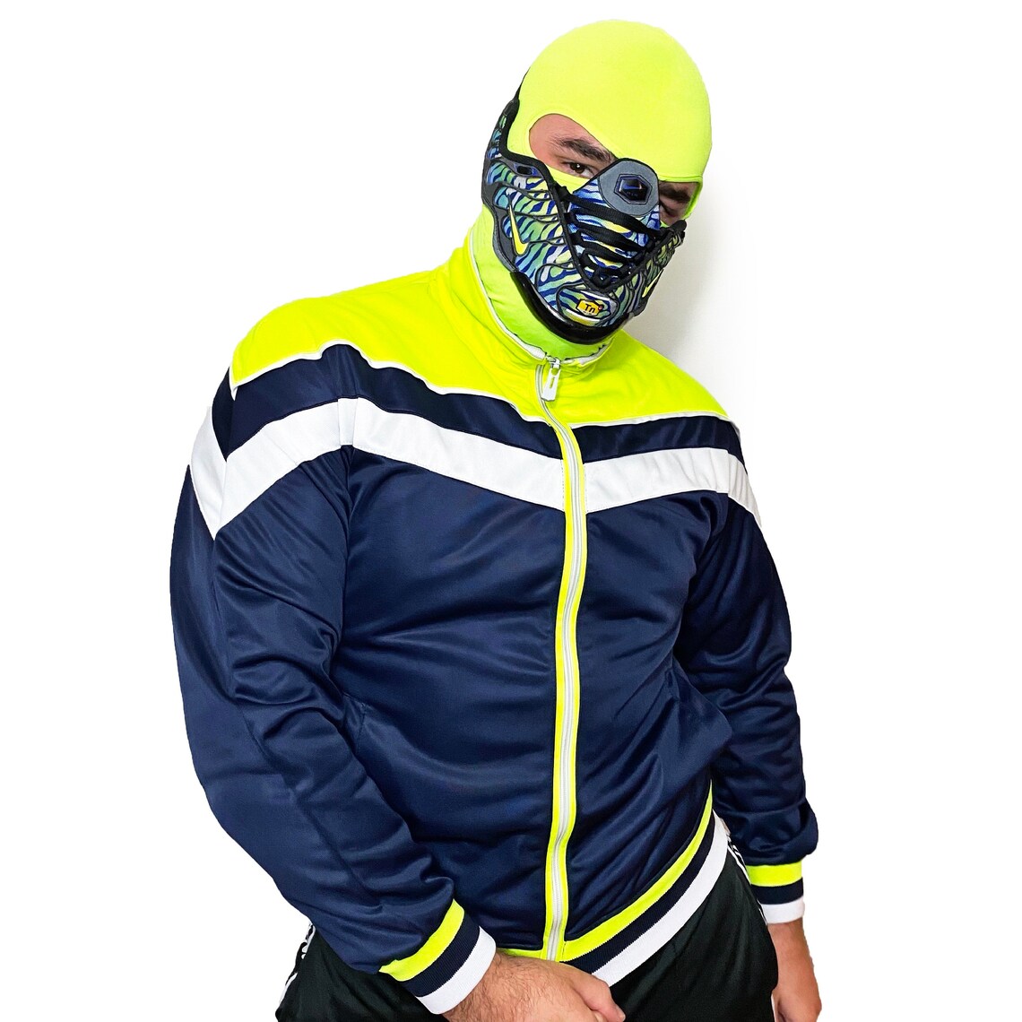 Nike Air Max Tn Tropical Tides 2013 Mask Handmade From Up-cycled Nike ...