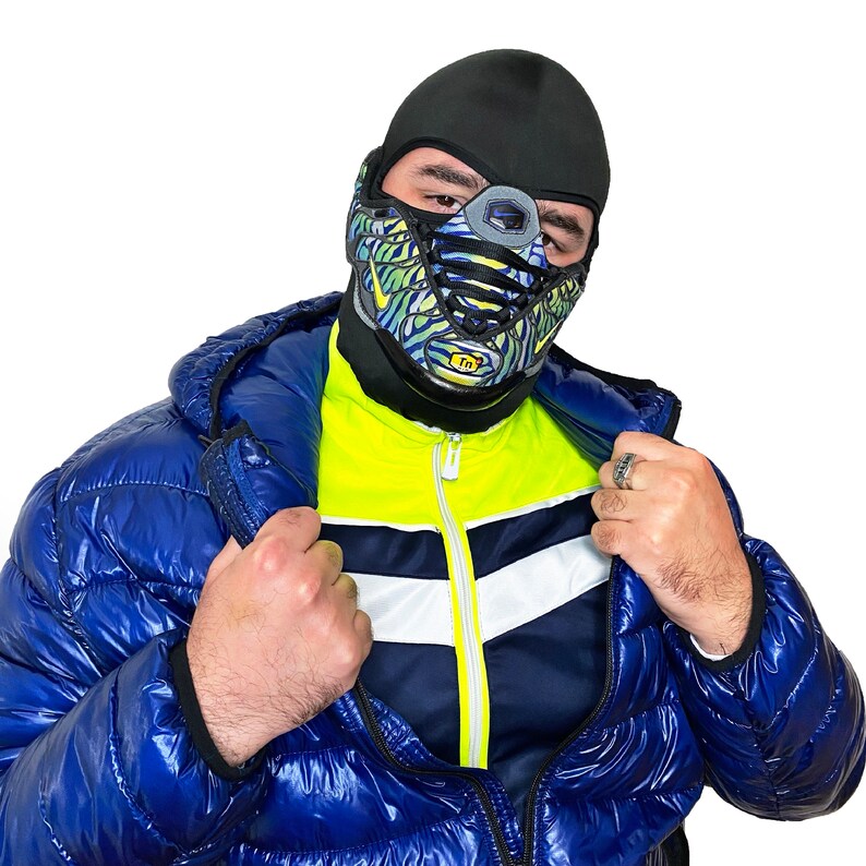 Nike Air Max Tn Tropical Tides 2013 Mask Handmade From Up-cycled Nike ...