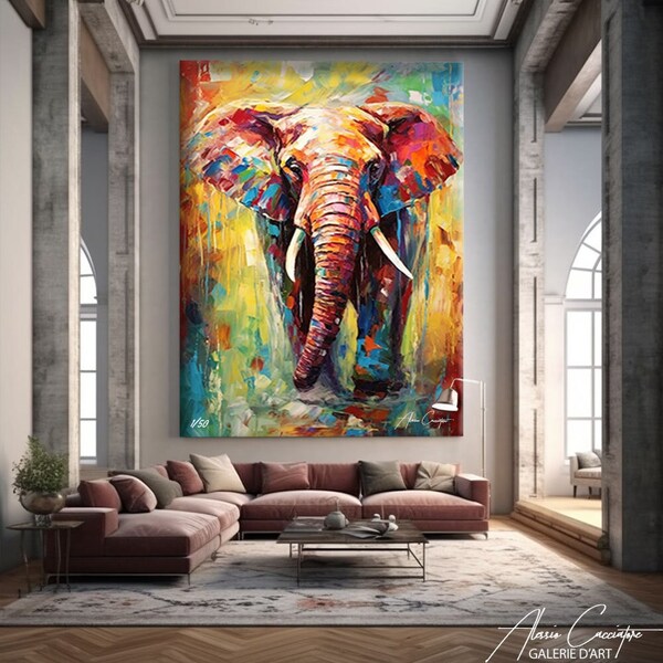 Abstract Animal Art - Etsy