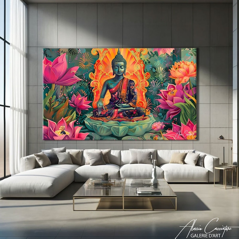 Buddha Painting - Etsy
