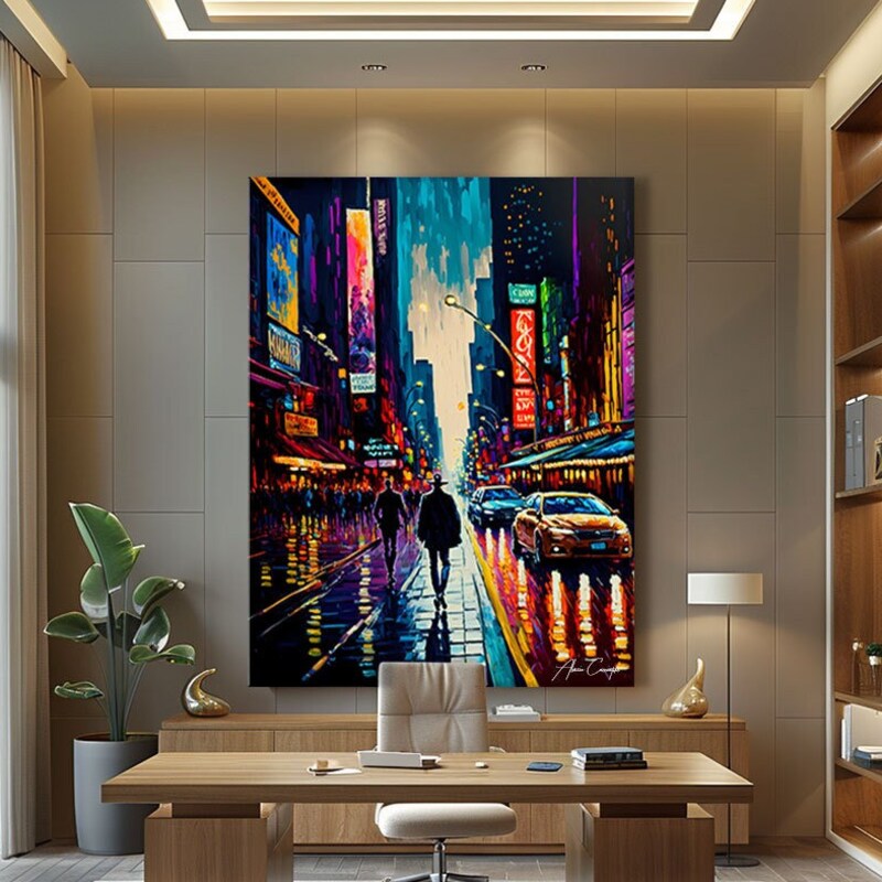 Nyc Abstract Art - Etsy
