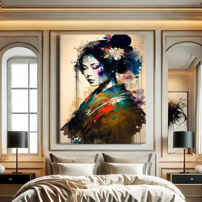Geisha Art - Etsy