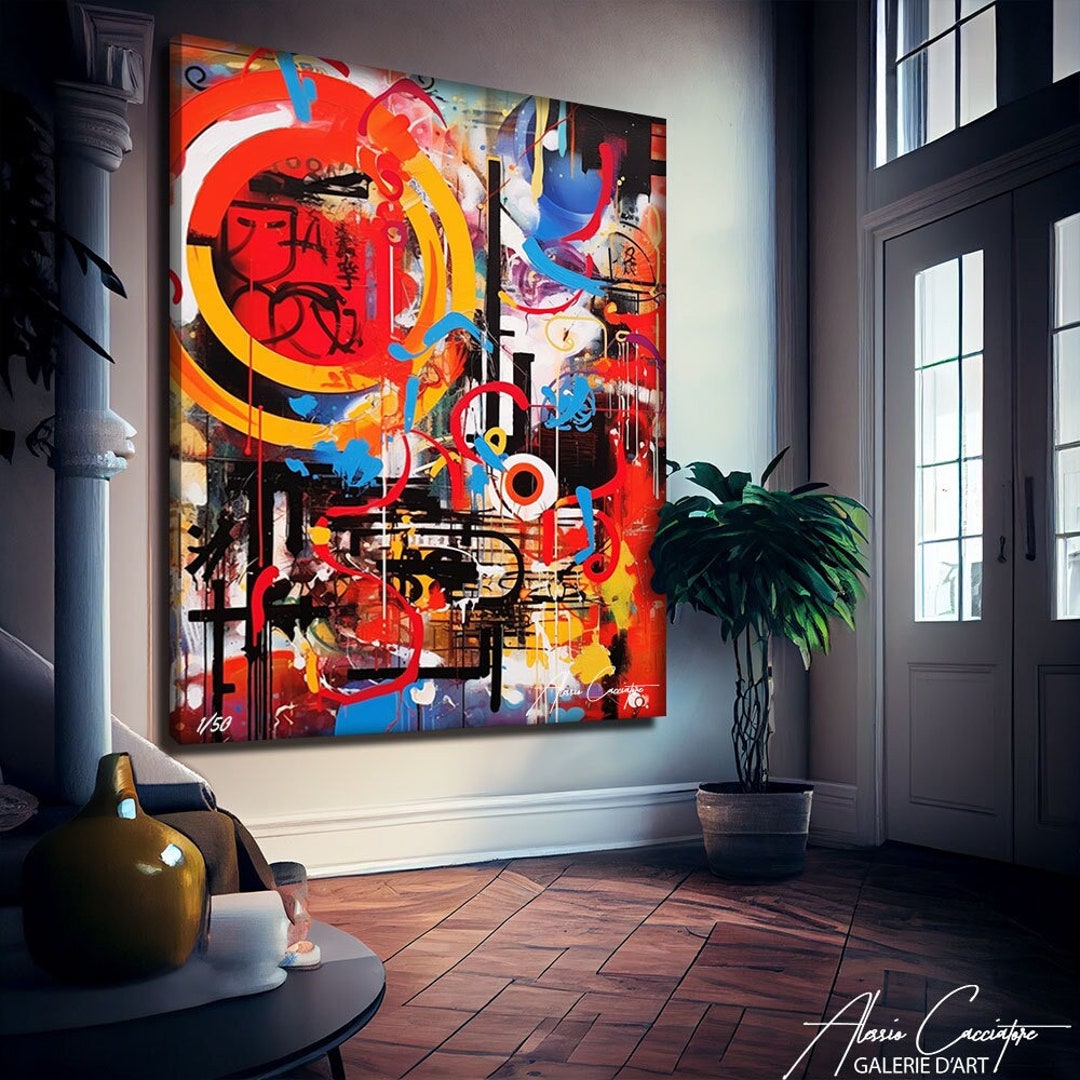 Modern Wall Art Large Above Bed Decor Oversized Wall Art - Etsy New Zealand