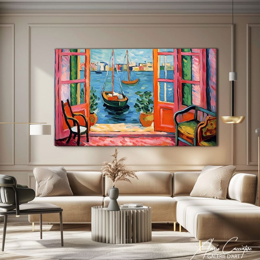 Open Window Wall Art, Gallery Wall Art Print, Open Window Print ...