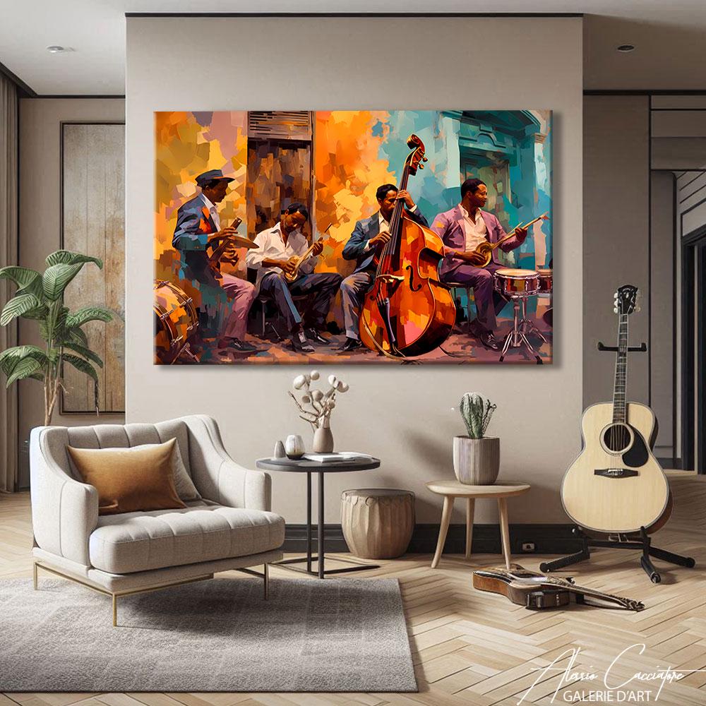 Jazz Wall Art, Musician Prints, African Wall Art Prints, Abstract ...