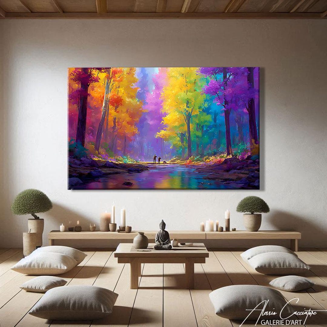 Enchanted Forest Decor, Fantasy Wall Art Prints, Enchanted Forest Print ...