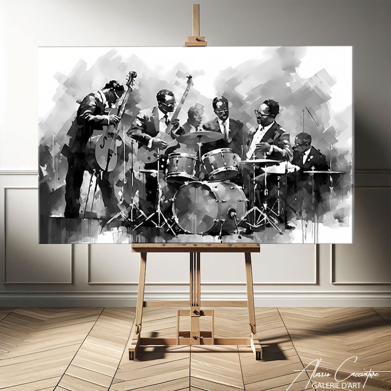 Jazz Prints, African American Art Prints, Jazz Art Prints, African ...
