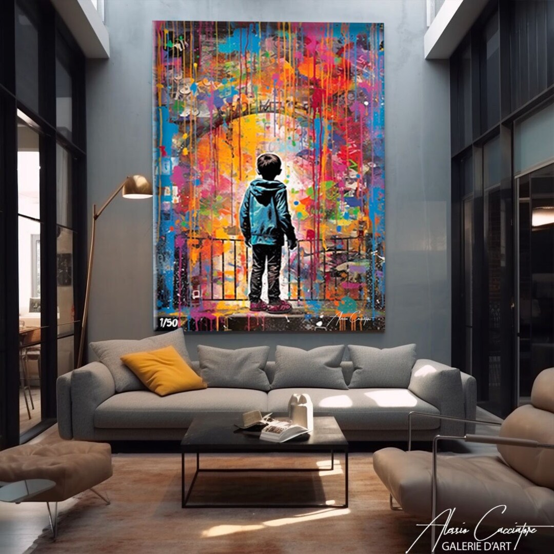 Graffiti Wall Art Printable, Street Art Painting, Graffiti Art Canvas ...