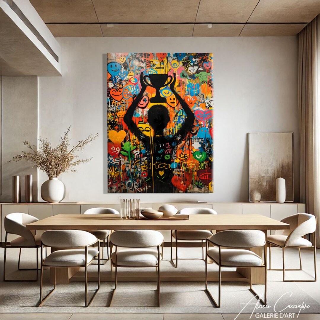 Graffiti Art Framed, Pop Art Canvas Print, Street Art Prints, Pop Art ...