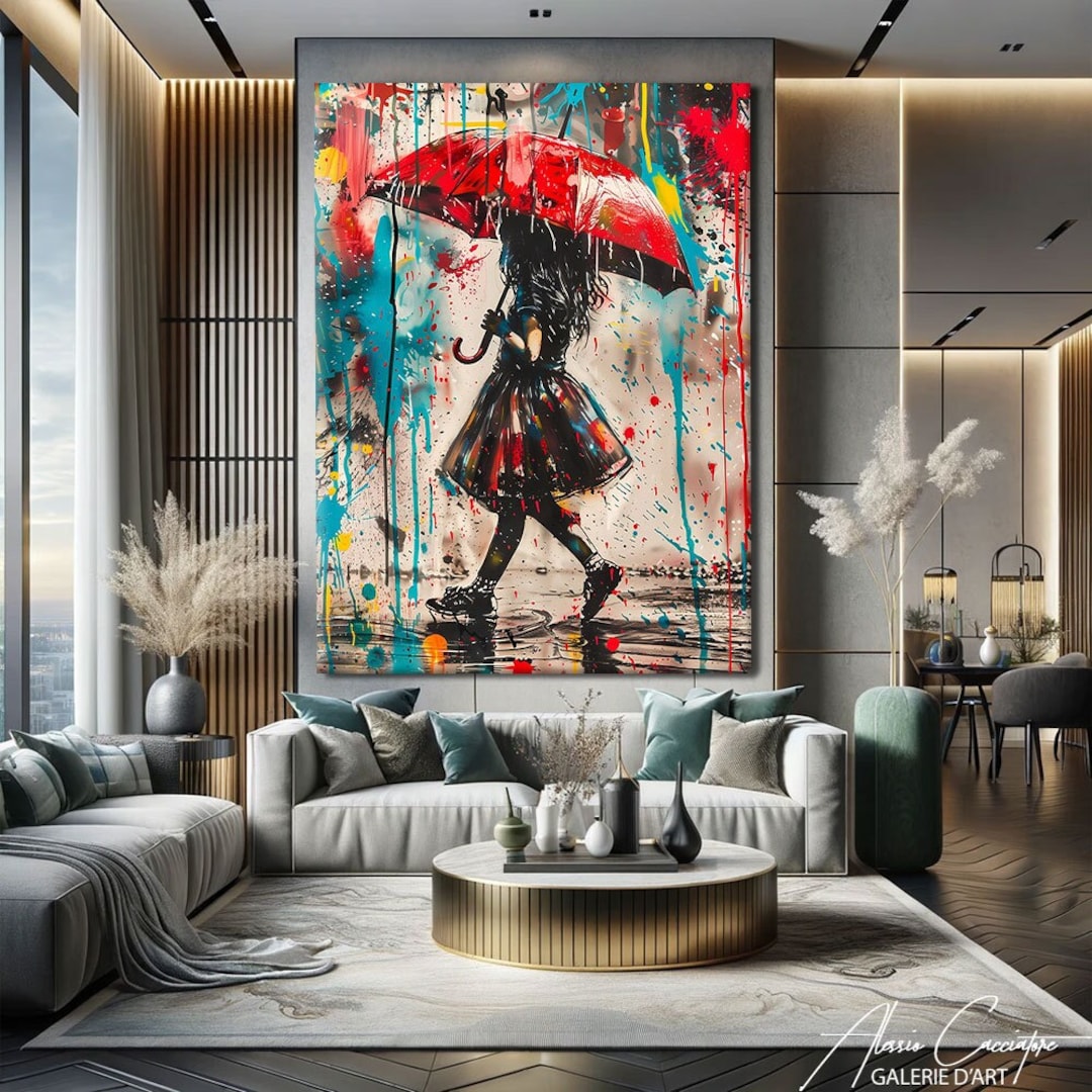 Street Art Prints Canvas, Urban Pop Art Wall Art Large, Pop Culture Art ...