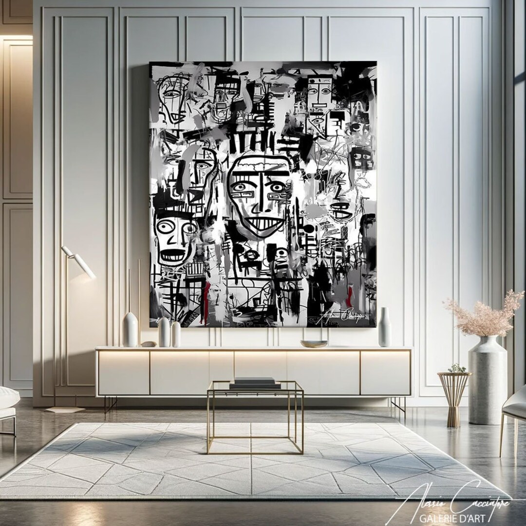 Street Art Painting on Canvas, Graffiti Wall Art Canvas, Street Art ...