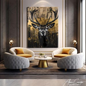 Rustic Wall Art Decor, Deer Hunting Prints, Farmhouse Wall Decor Living ...