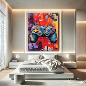Gaming Decor Wall Art, Hypebeast Decor Wall Art Canvas, Video Game Art ...