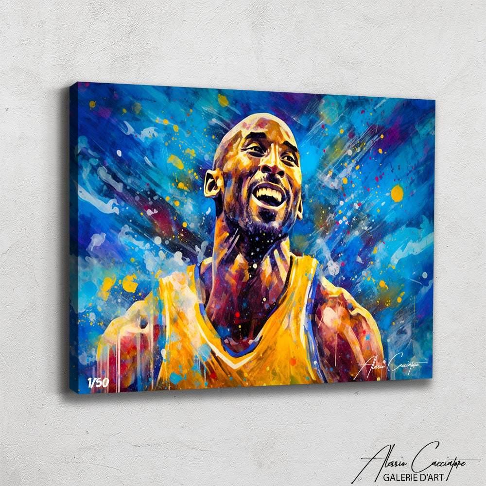 Kobe Bryant Canvas Print Pop Art Print Wall Art Mamba - Etsy