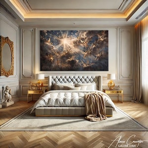 Angels Wall Art, Baroque Painting, Christian Wall Art Canvas ...