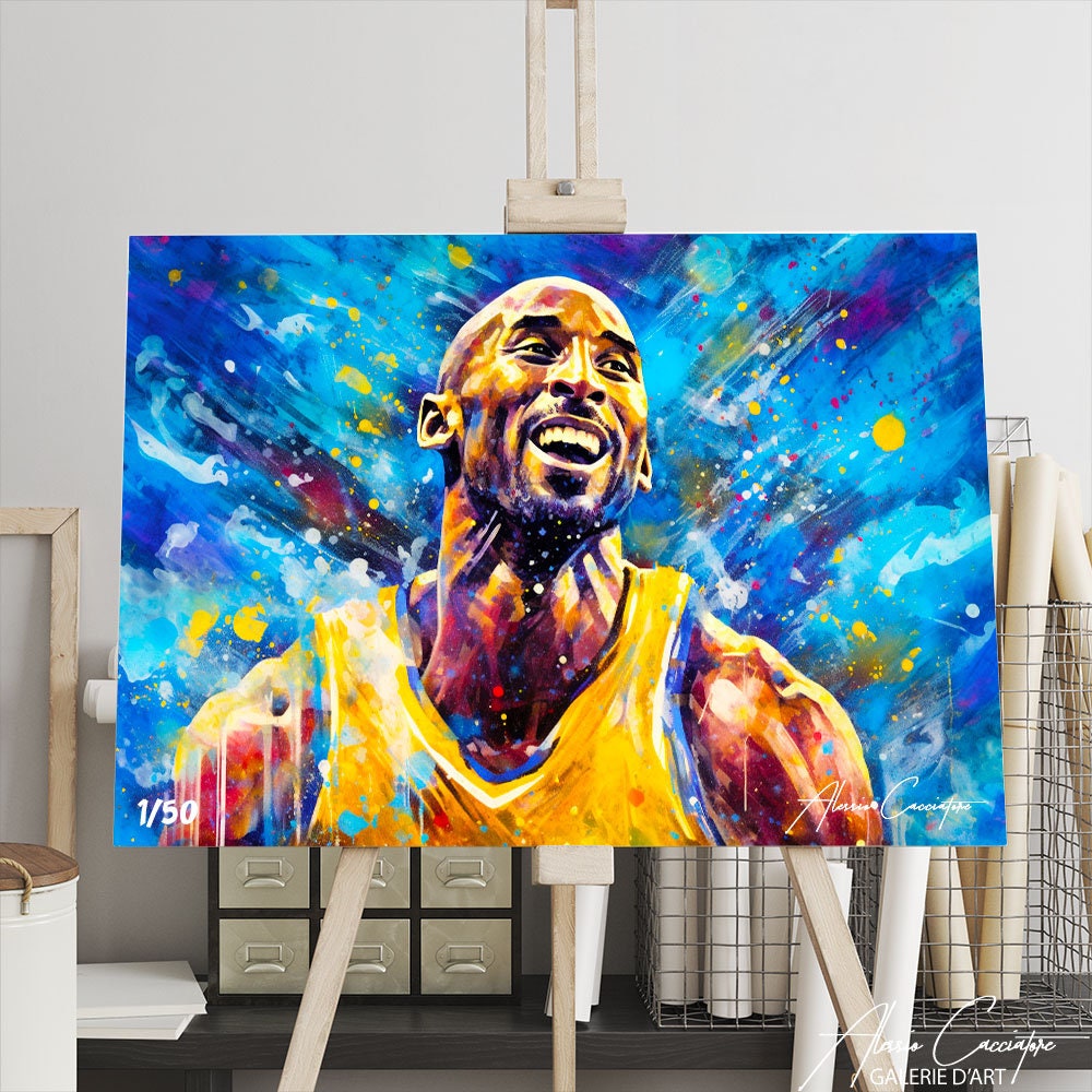 Kobe Bryant Canvas Print Pop Art Print Wall Art Mamba - Etsy