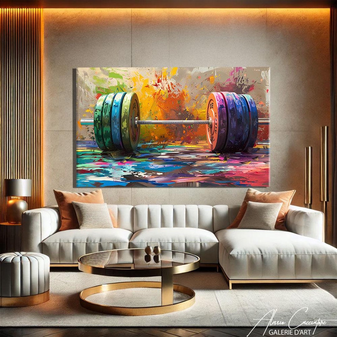 Gym Wall Art Framed, Sports Wall Art Print, Motivational Canvas Print ...
