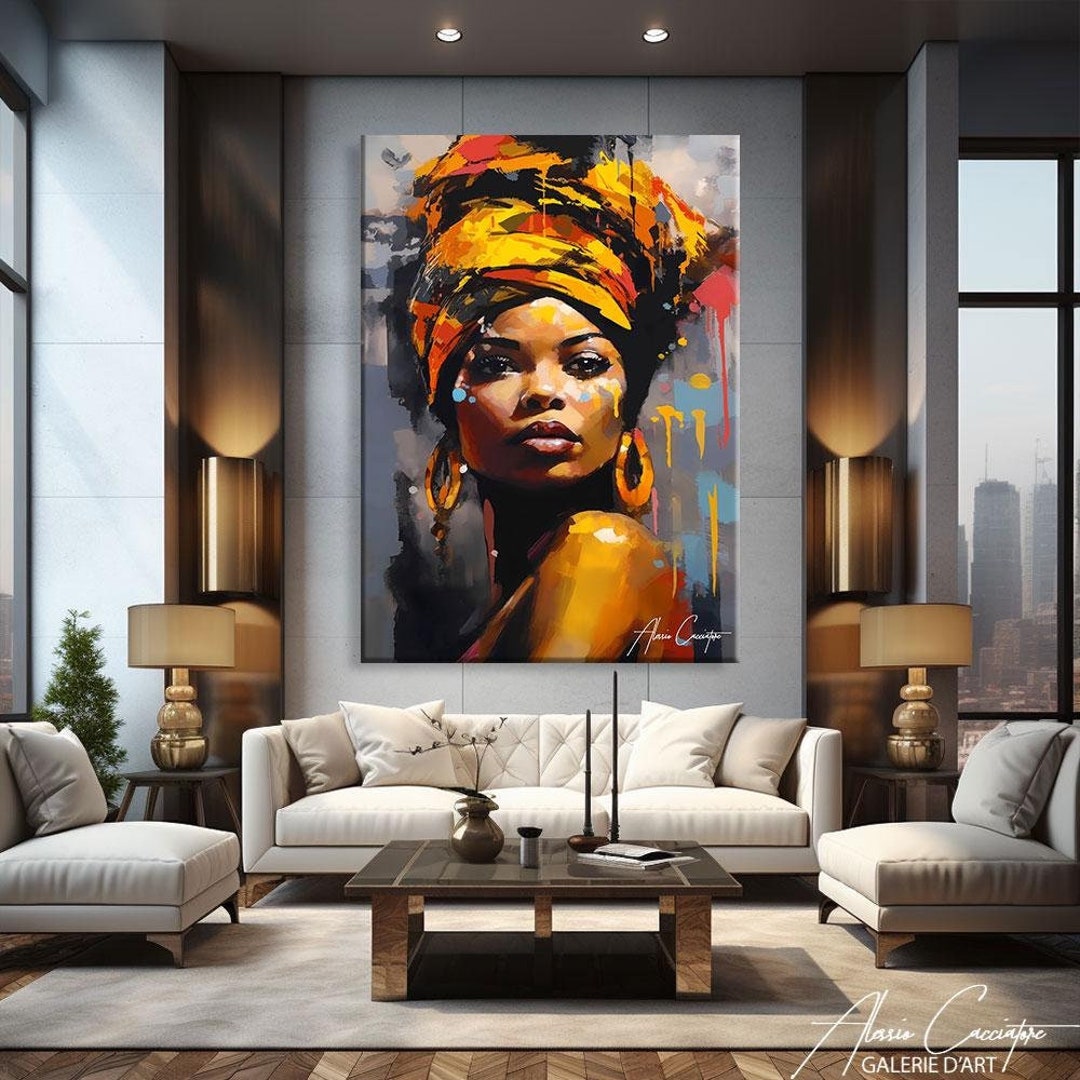 African american canvas art store