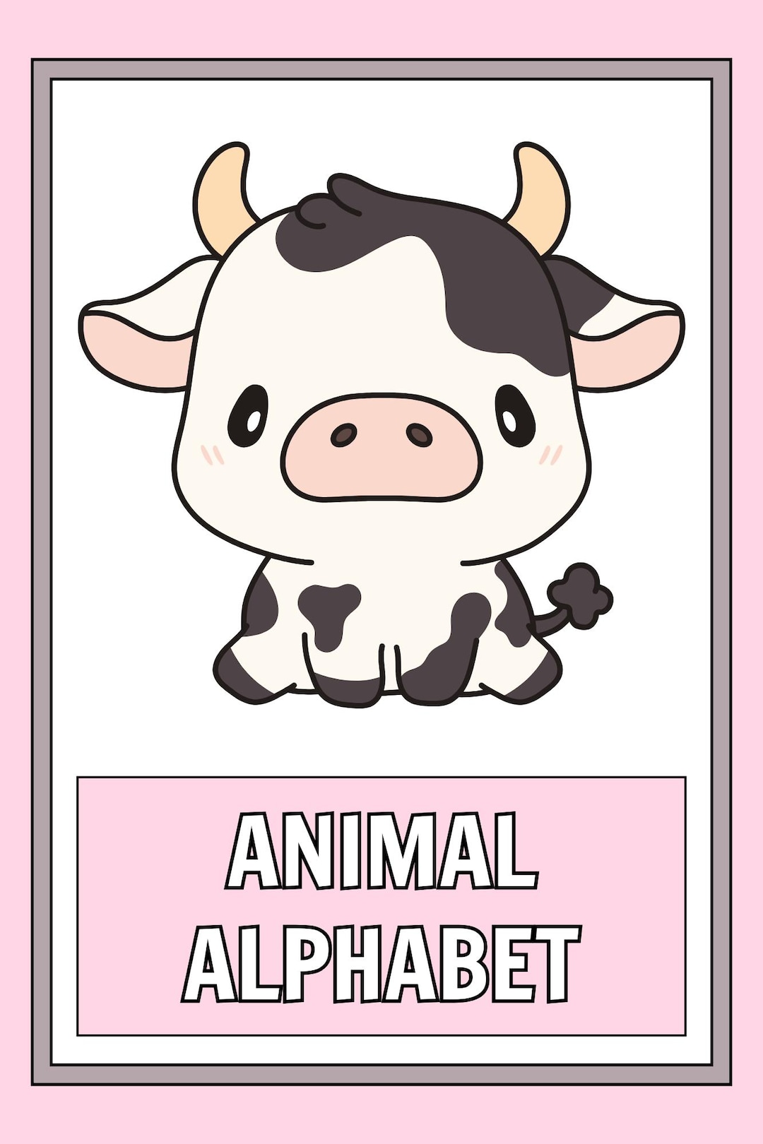 Animal Alphabet Adventure: A-Z Coloring & Learning Book for Kids ...