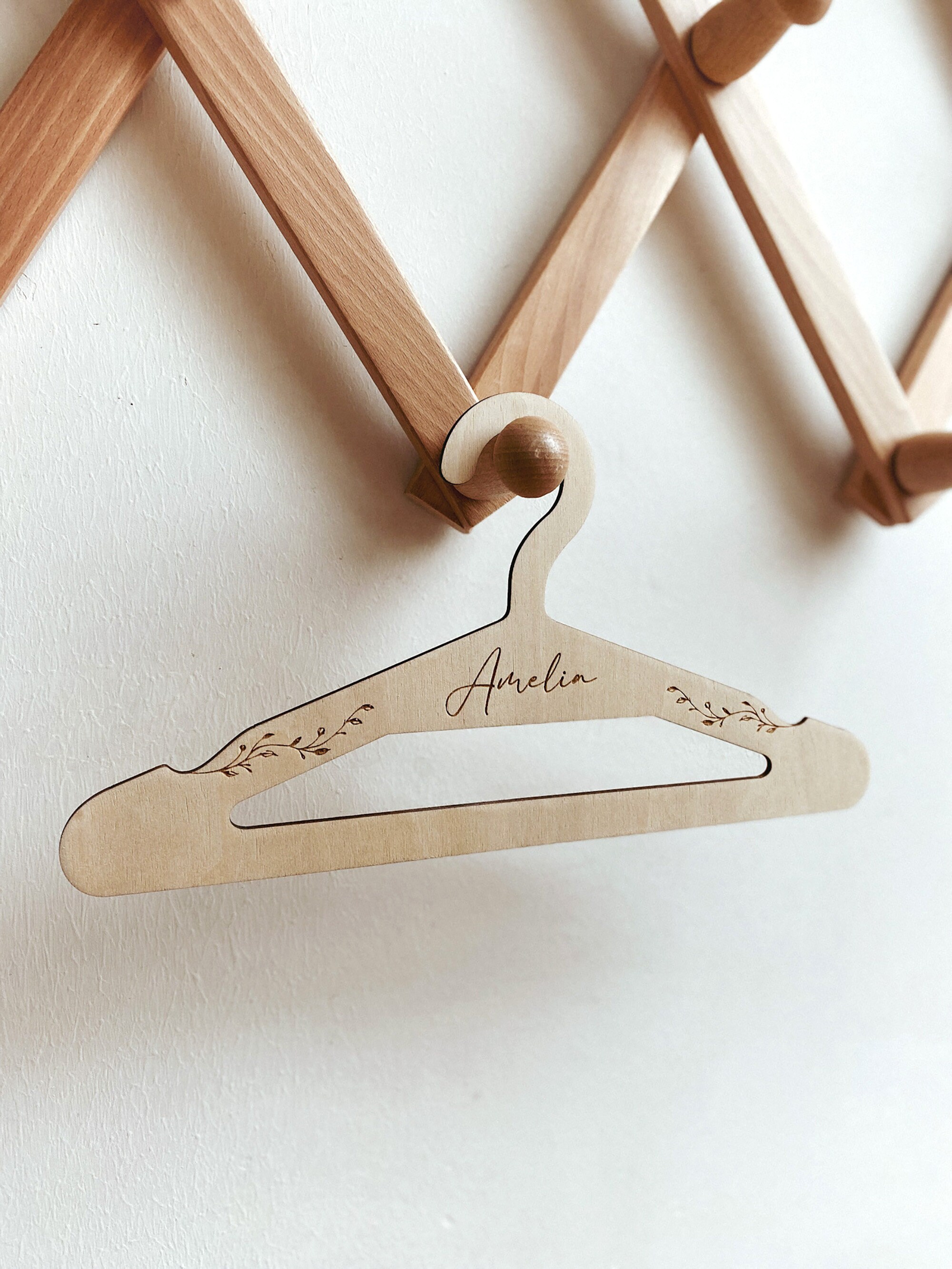 Custom Baby Clothes Hanger, Personalized Kids Hanger, Nursery Hanger ...