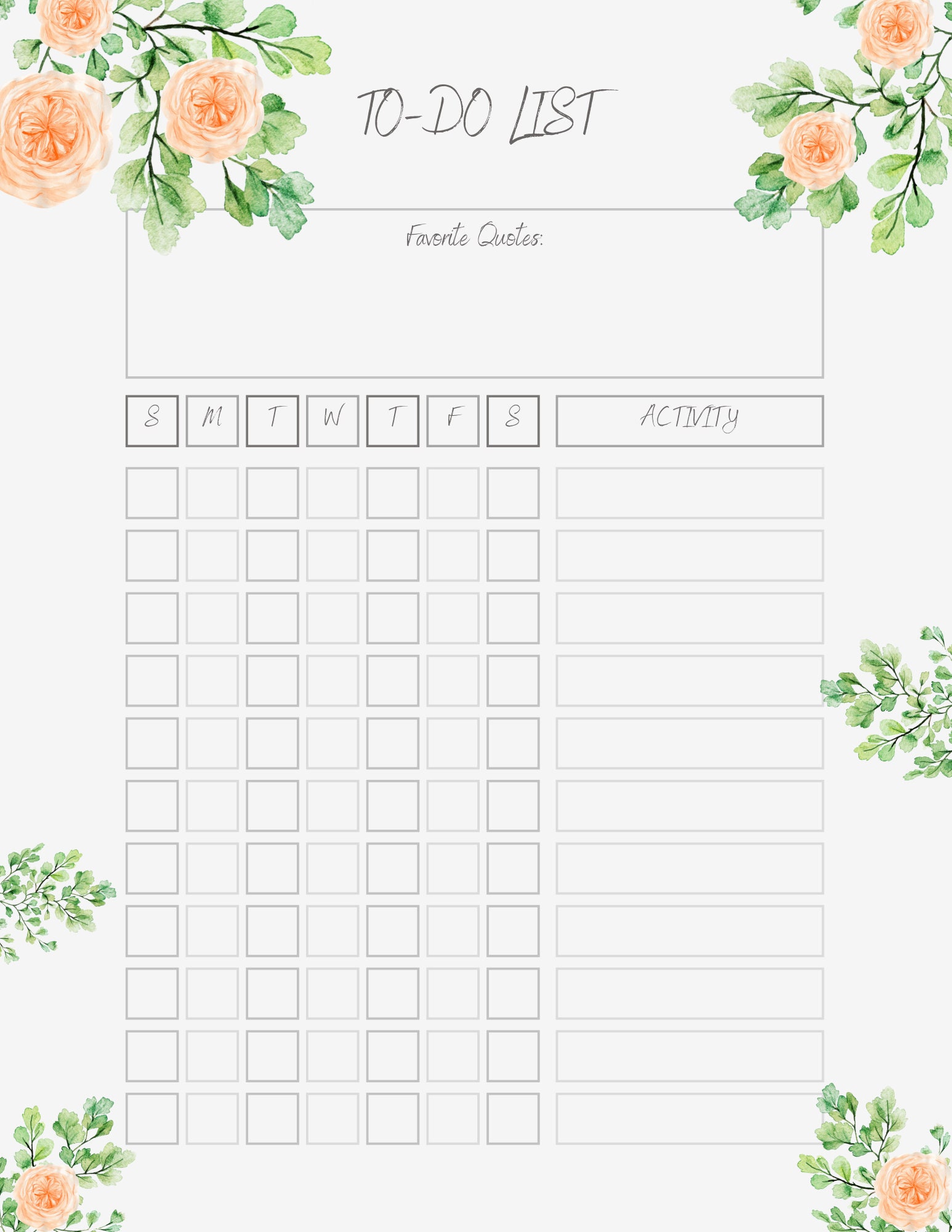 All-in-one Digital Planner - Etsy