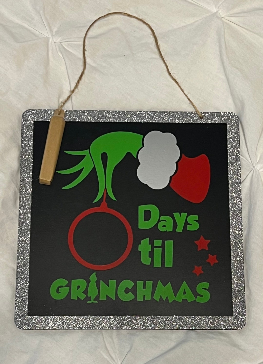 Grinch Countdown Until Christmas - Etsy