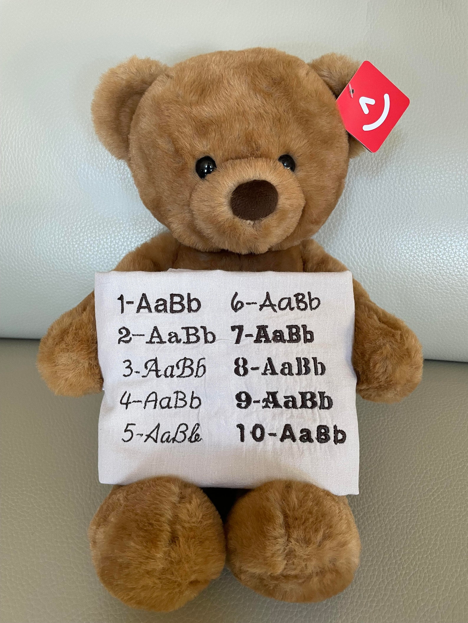 Big Feet Teddy Bear Personalized Teddy Bear With a Cute Knit - Etsy