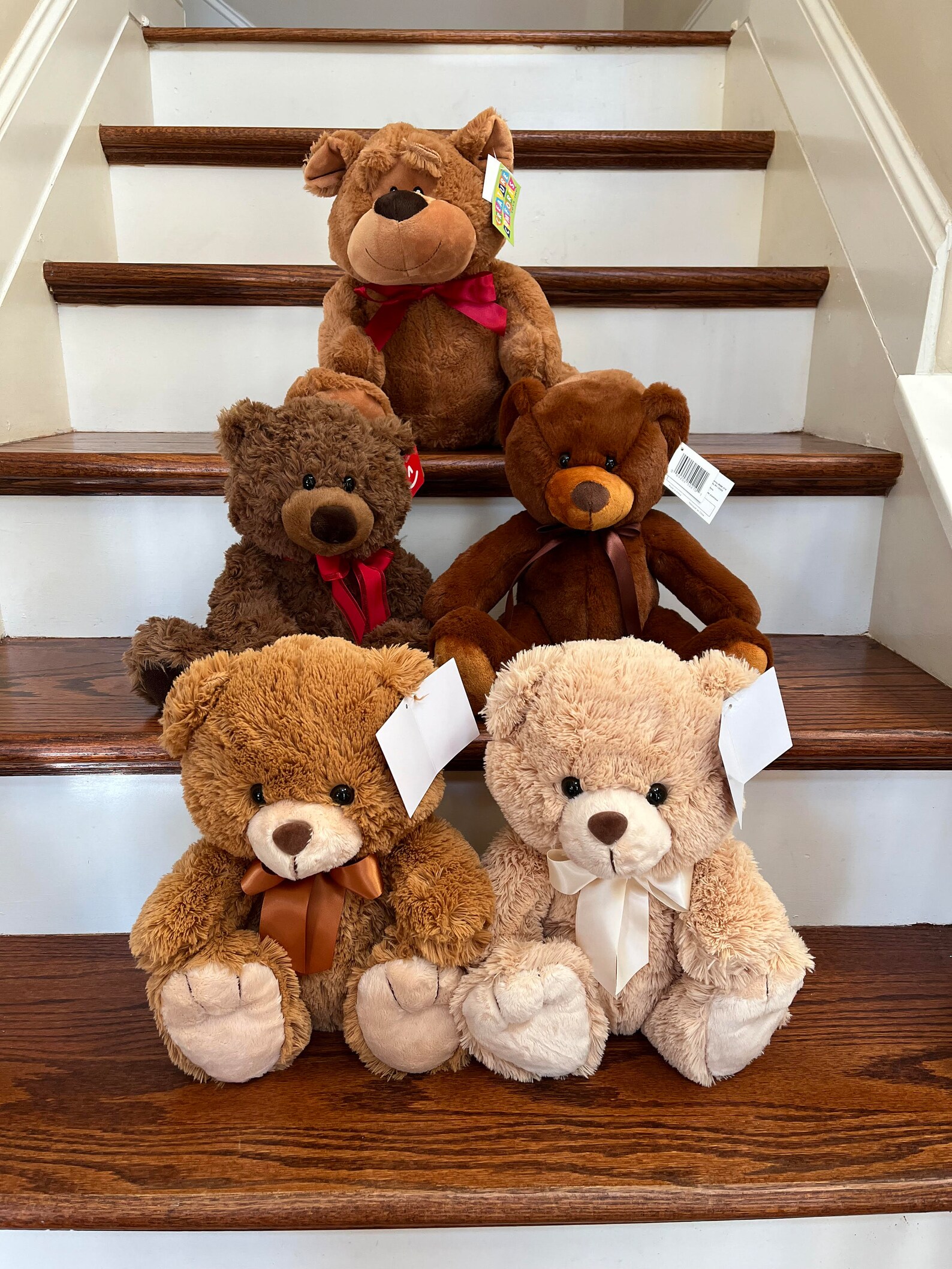 Cute Teddy Bears With a Bow - Soft Teddy Bear - Girlfriend/boyfriend ...