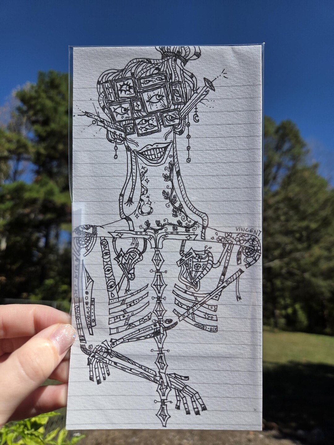 Anne-tenna the Robot Original Velvet Glicee Print - Etsy
