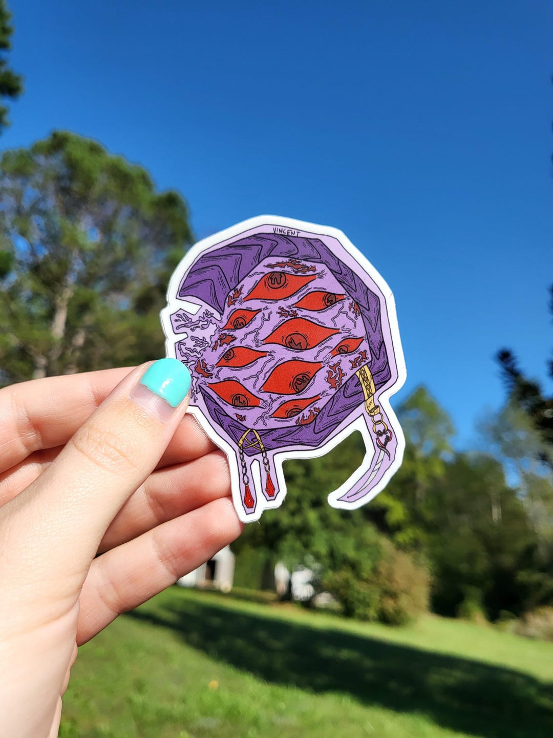 The Nonagon Critical Role Original Vinyl Sticker - Etsy