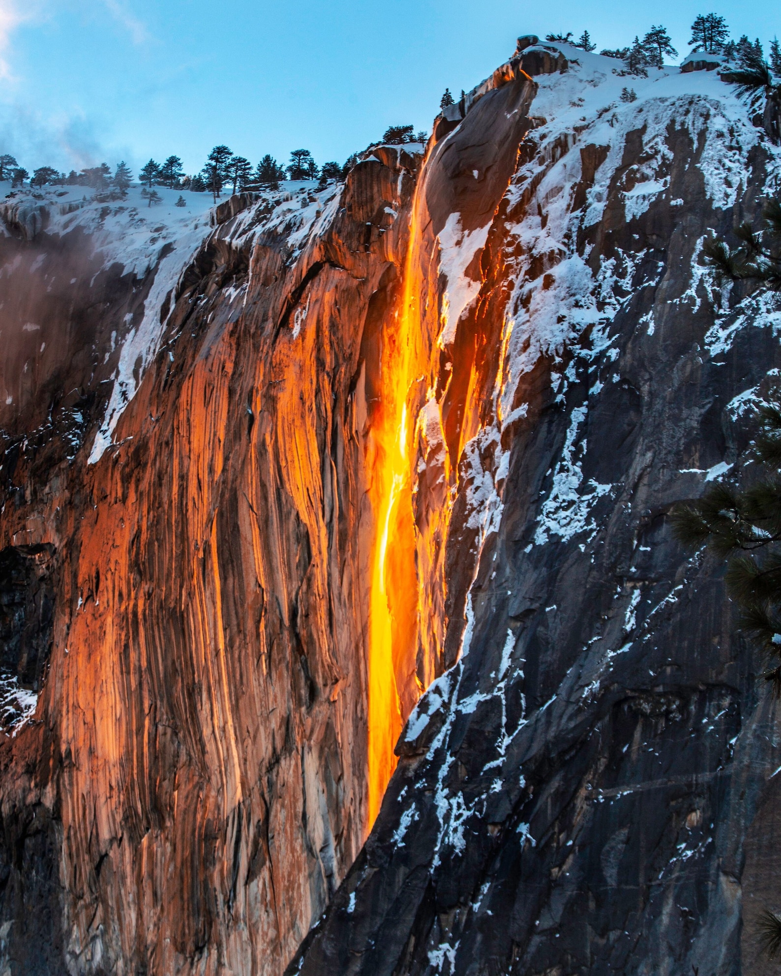 Yosemite Firefall - Etsy