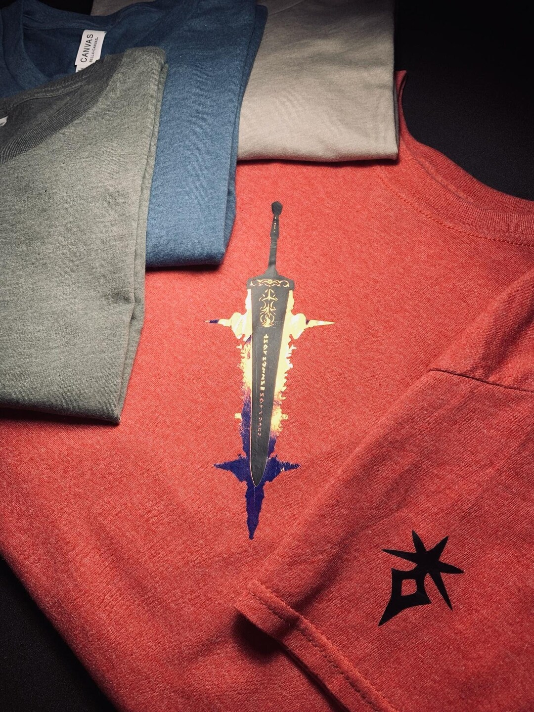 FFXIV Dark Knight Relic T-shirt Final Fantasy XIV Cronus Lux Custom ...