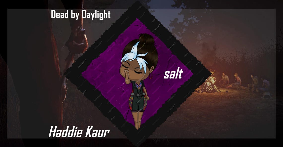 Dbd Haddie Kaur 4 Perks Cover Png Files - Etsy