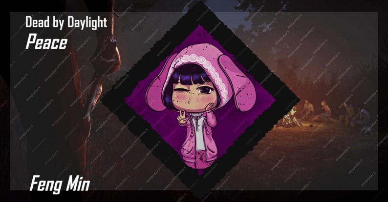 Dbd Bunny Feng Min 4 Perks Cover Png Files - Etsy