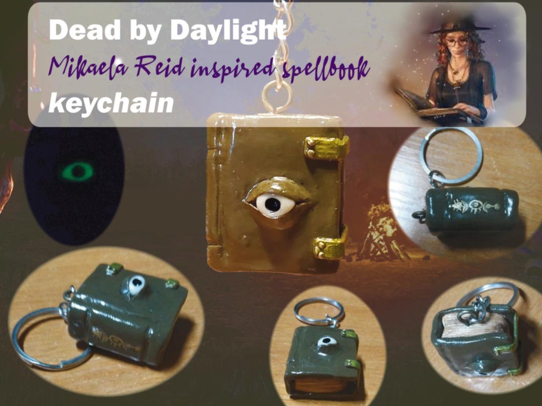 Dead by Daylight-mikaela Reid Spellbook Inspired Keychain. - Etsy