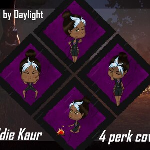 Dbd Haddie Kaur 4 Perks Cover Png Files - Etsy