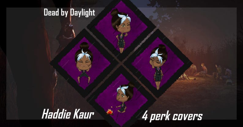 Dbd Haddie Kaur 4 Perks Cover Png Files - Etsy