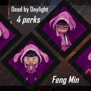 Dbd Bunny Feng Min 4 Perks Cover Png Files - Etsy
