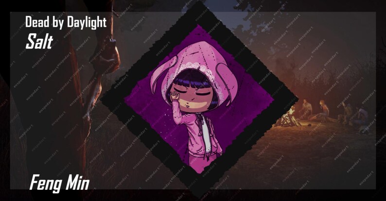 Dbd Bunny Feng Min 4 Perks Cover Png Files - Etsy