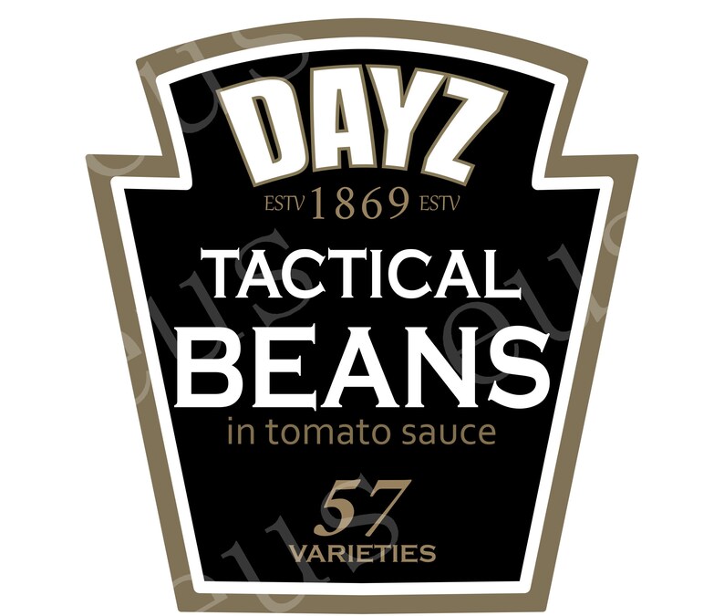 Dayz-tactical Beans Png File - Etsy