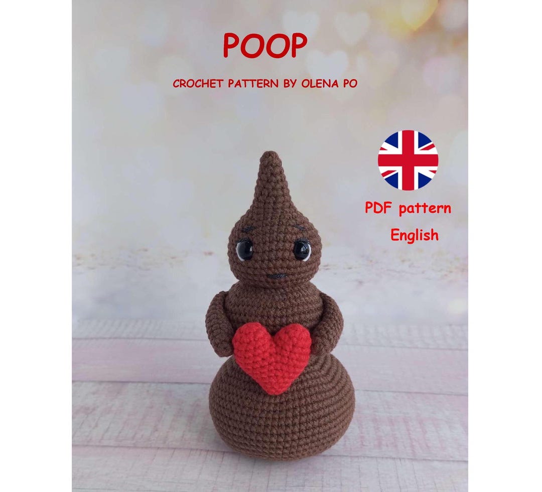 ONLY PATTERN POOP, Pattern Crochet Poop, Pattern Poop, Pattern Poo Pdf ...