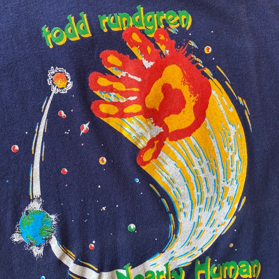 Vintage 1990 Todd Rundgren Nearly Human tour tee - Gem