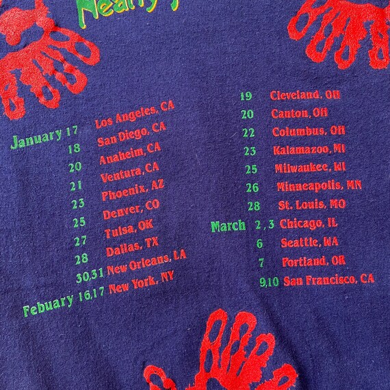 Vintage 1990 Todd Rundgren Nearly Human tour tee - Gem